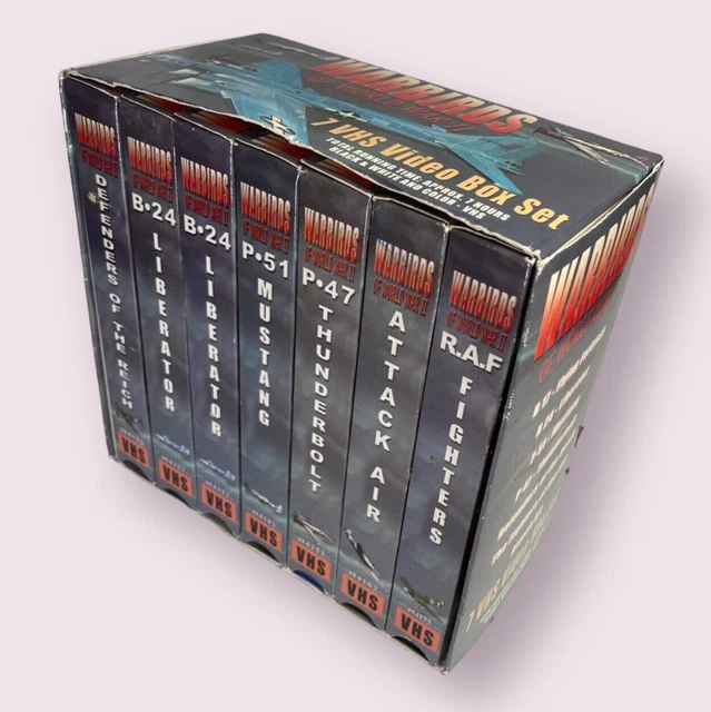 VHS, WARBIRDS OF World War II VHS Box Set, 2002, Airplanes EUR 9,31 ...