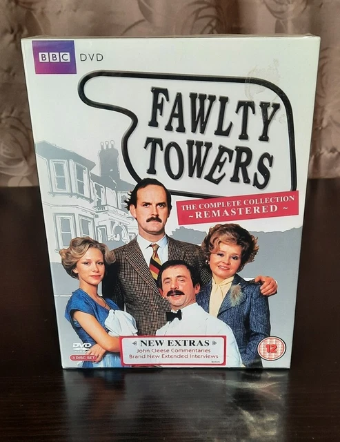 FAWLTY TOWERS - Complete Series Remastered (BBC, 2009) DVD John Cleese ...