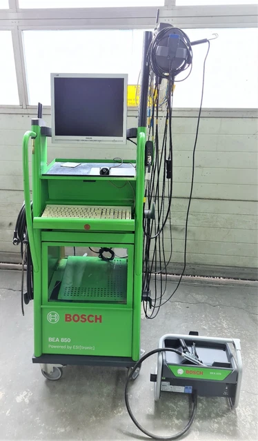 BOSCH BEA 850 070 KTS 540 Abgastester Diagnosegerät Diesel Benzin TOP ...