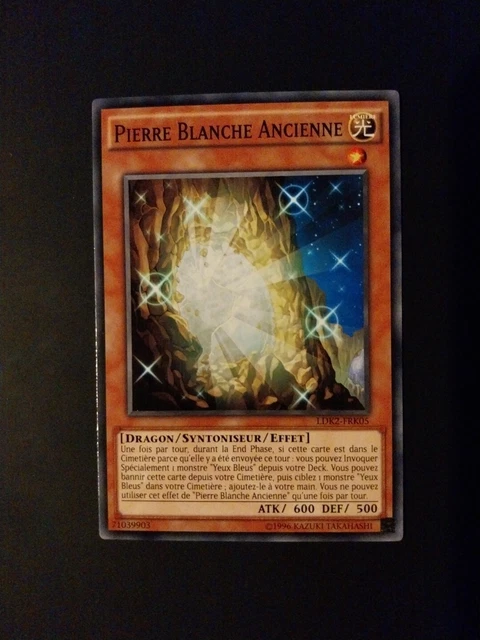 CARTE YU-GI-OH PIERRE Blanche Ancienne - Neuf EUR 4,00 - PicClick FR