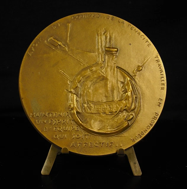 MÉDAILLE JEAN-CLAUDE ROUSSEL Pharmacie pharmacy pharmceutique 285 g 86 ...