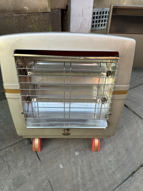 VINTAGE OLD ELECTRIC Fire 2 Bar “ Belling” Working Order £69.99 ...