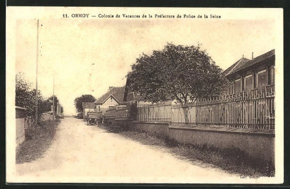 CPA ORMOY, COLONIE de Vacances de la Prefecture de Police de la Seine ...