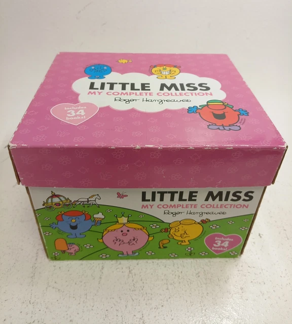 LITTLE MISS COMPLETE Collection by Roger Hargreaves - 34 Books ...