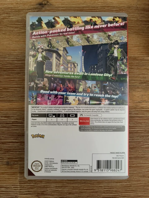 NINTENDO SWITCH POKÉMON legends ZA $71.19 - PicClick AU