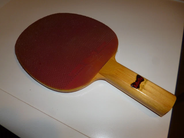 VINTAGE TAMASU BUTTERFLY Wakaba Junior 555 table tennis bat £10.80 ...
