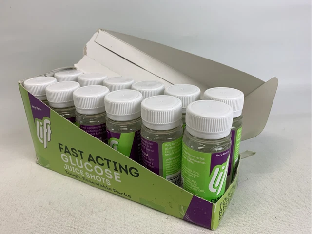 12 X LIFT Fast-Acting Glucose Energy Juice Shots 60ml -Very Berry £14. ...