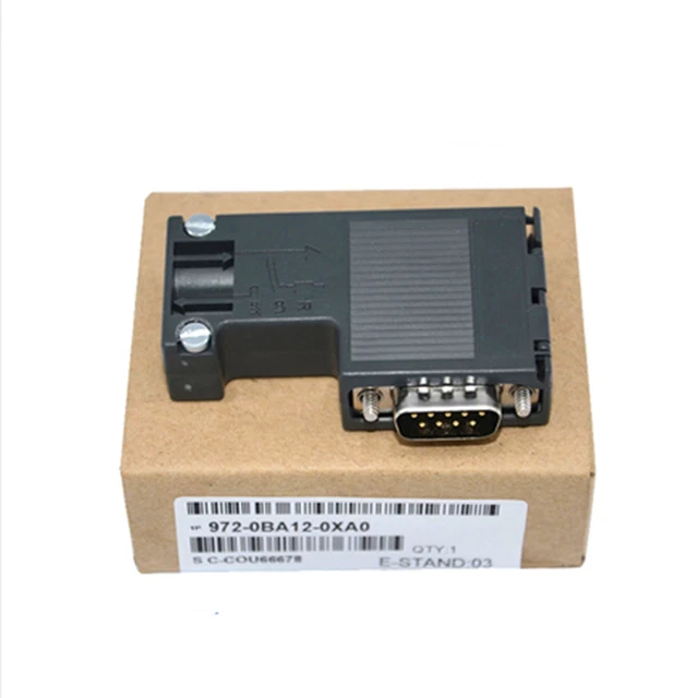 SIEMENS DP CONNECTOR 485 plug Profibus bus connector 6ES7 972-0BA12 ...