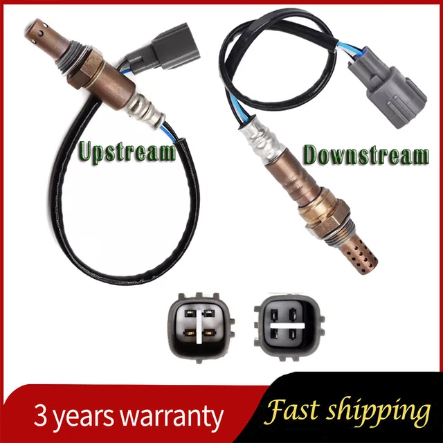 2PC OXYGEN O2 Sensor Upstream+Downstream For 2005-2012 Toyota Tacoma L4 ...