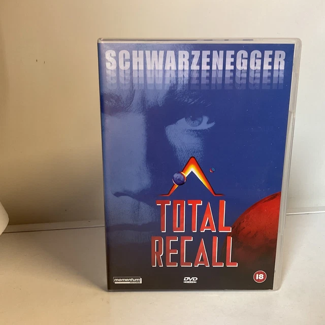Total Recall Dvd 2001 Arnold Schwarzenegger Verhoeven Dir Cert 18 Eur 1