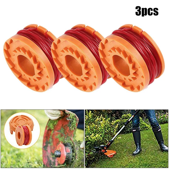 PACK DE 3 Premium Spool and Line Remplacement pour tondeuse sans fil MacAllister EUR 9,34 ...