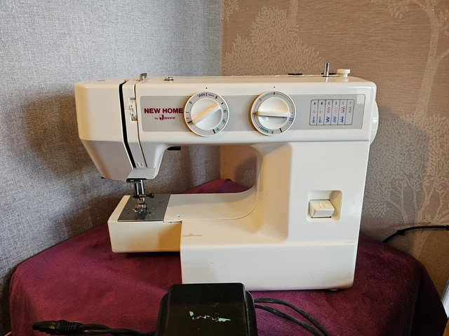 JANOME NEW HOME 1308 Sewing Machine with Pedal - Working but Needs ...