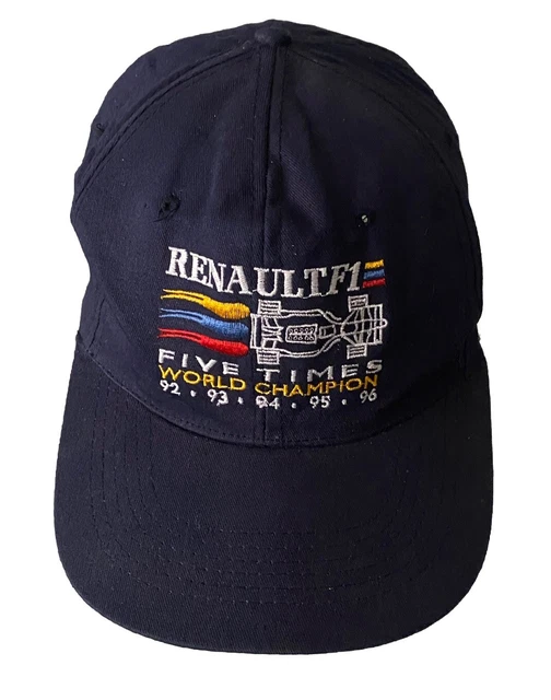 RENAULT F1 CAP Vintage Renault Team Formula 1 5 Time Champions 1990s £9 ...
