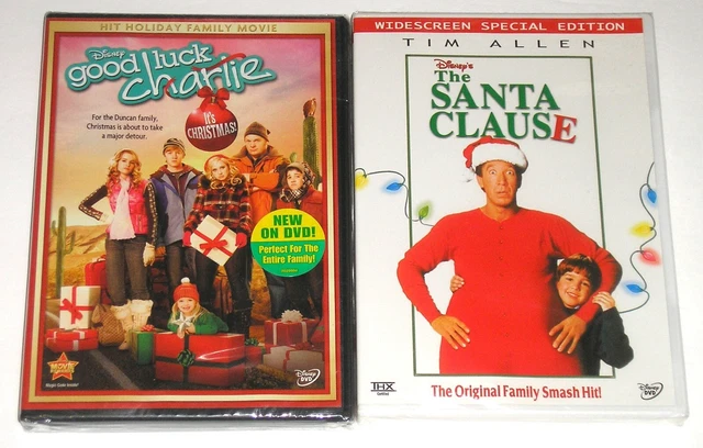 DISNEY DVD LOT - Good Luck Charlie: It's Christmas! & The Santa Clause ...
