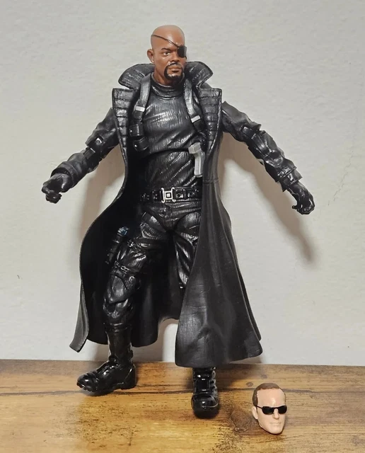 NICK FURY MARVEL Legends Toys R Us Agents Shield Action Figure ...