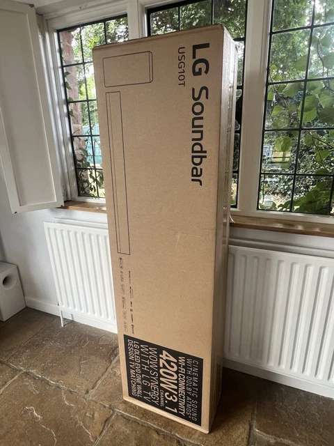 LG USG1OT 3.1CH Soundbar With Subwoofer Black. Brand New & Sealed In ...