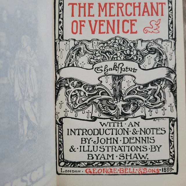 THE MERCHANT OF Venice by William Shakespeare The Chiswick Shakespeare ...
