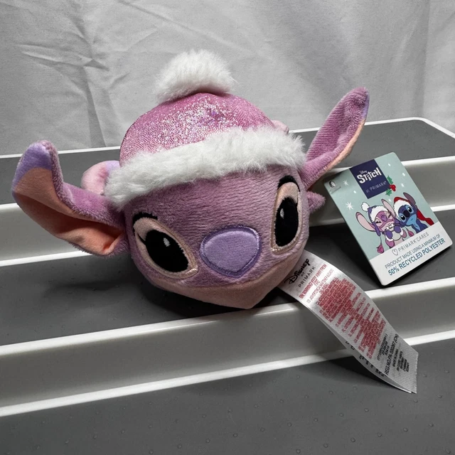 DISNEY PRIMARK LILO & Stitch Angel Plush Soft Toy Keyring £7.99 ...