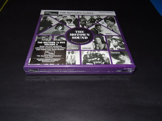 MOTOWN 7S BOX SET RARE AND UNRELEASED VINYL VOLUME 4 MINT SEALED LIMITED ED 2017 EUR 202,78 ...