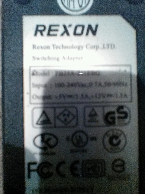 ADAPTATEUR DE COMMUTATION Rexon Teçhnology modèle : PB25A-211EBG EUR 25 ...