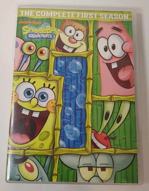 SPONGEBOB SQUAREPANTS SEASON 1 DVD (3 Disc) With Special Features ...