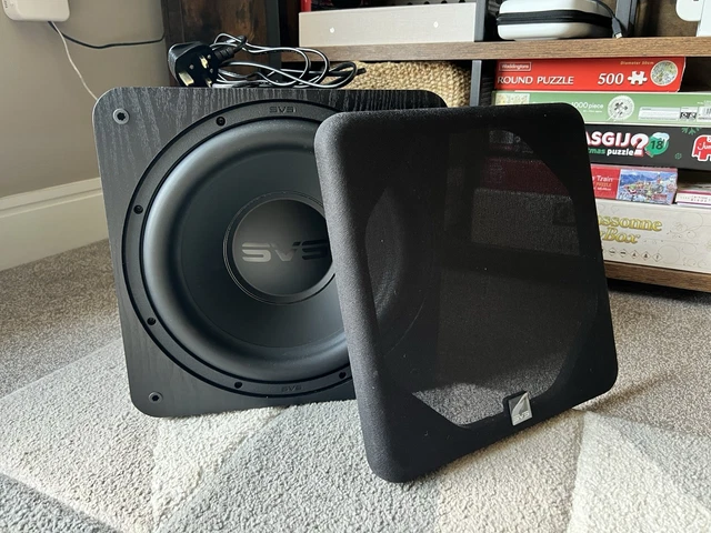 SVS SB-1000 PRO Powered Subwoofer Black, Wired RCA, Type G Plug, Cube £ ...