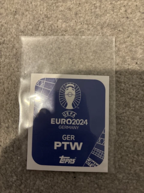 TOPPS EURO 2024 Stickers - GER PTW Rare Purple Parallel JAMAL MUSIALA £ ...