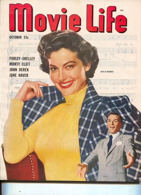 MAG : MOVIE Life-Ava Gardner-Frank Sinatra-Farley Granger-Jerry Lewis ...