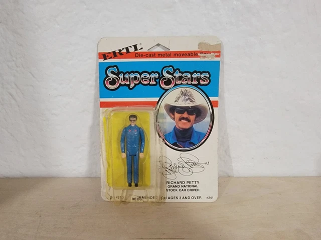 RICHARD PETTY ERTL Super Stars 1980 s Die-cast 3 Action Figure 241 ...
