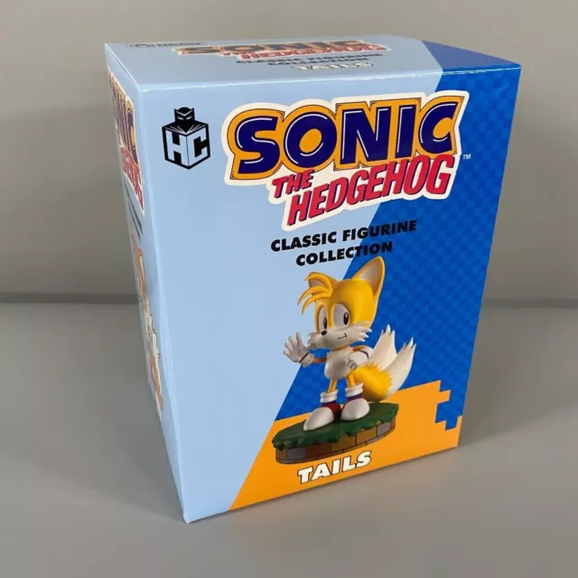 SONIC TAILS FIGURINE Hero Collectors Hedgehog Classic Sega 9.2cm Boxed ... SONIC TAILS FIGURINE Hero Collectors Hedgehog Classic Sega 9.2cm Boxed ...