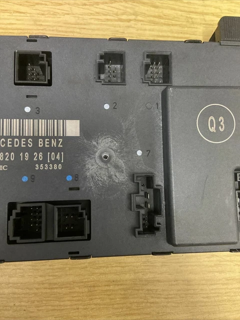 MERCEDES CLK W209 Left Door Control Module 2098201926 Q3 Ecu £100.00 ...