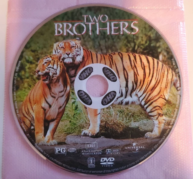 TWO BROTHERS LOOSE Disc DVD Universal Studios - Former Rental £1.29 ...