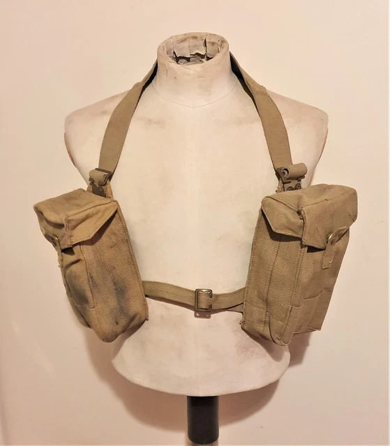 ORIGINAL WW2 BRITISH Army 1937 Pattern Webbing Utility Ammunition ...
