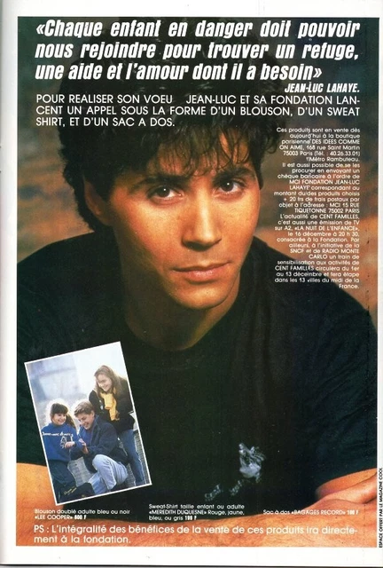 JEAN-LUC LAHAYE_THE BANGLES = Coupure de presse 1 PAGE 1989 / FRENCH ...
