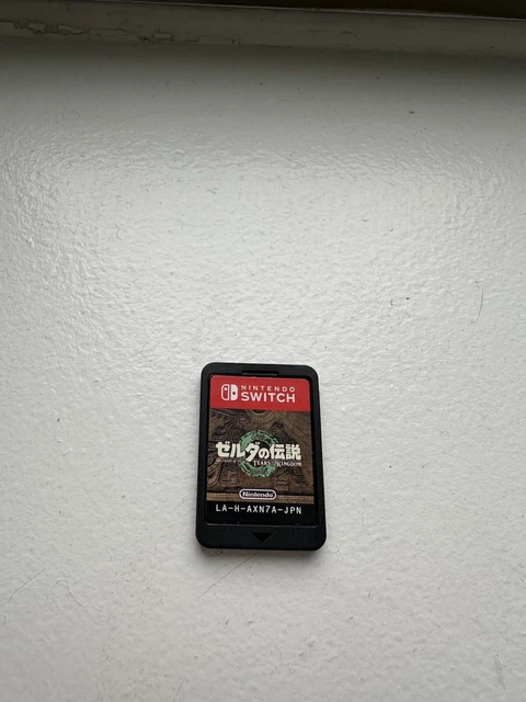 THE LEGEND OF Zelda Tears of the Kingdom Nintendo Switch Cart Only ...