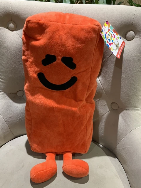 CBEEBIES MR MISTER Maker I Am A Rectangle Red Shape Cushion Pyjama Case ...