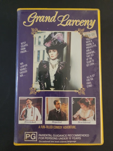 GRAND LARCENY - VHS - Jennifer Dale $26.95 - PicClick AU