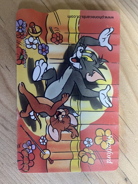 BT LIMITED EDITION Phone Card Tom And Jerry £3.32 - PicClick UK