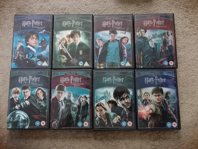 HARRY POTTER COMPLETE Collection 1,2,3,4,5,6,7a,7b DVDs £20.00 - PicClick UK