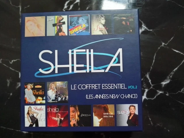 SHEILA RARE COFFRET 15 Cd "Coffret Essentiel Vol. 2 Les Annees New ...