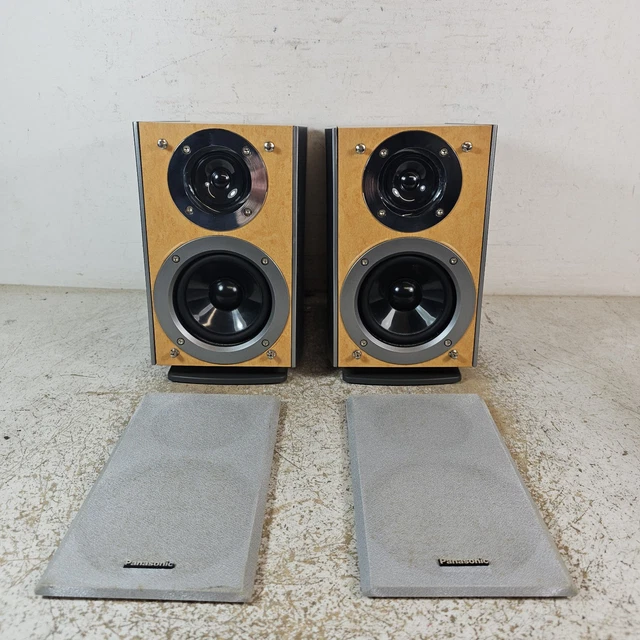 PANASONIC SB-PM28 BI-WIRE Bookshelf Hi-Fi Loud Speakers, 70W 6ohm ...