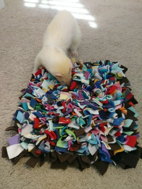 FERRET SNUFFLE MAT 11" x 12" Salvador Dali Pattern £23.90 - PicClick UK