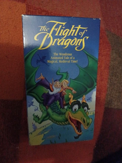 FLIGHT OF DRAGONS VHS Animated NTSC £20.00 - PicClick UK