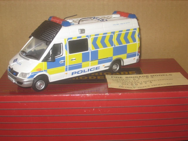 1/43 SCALE FIRE Brigade Models Mercedes Sprinter Strathclyde Police £55 ...