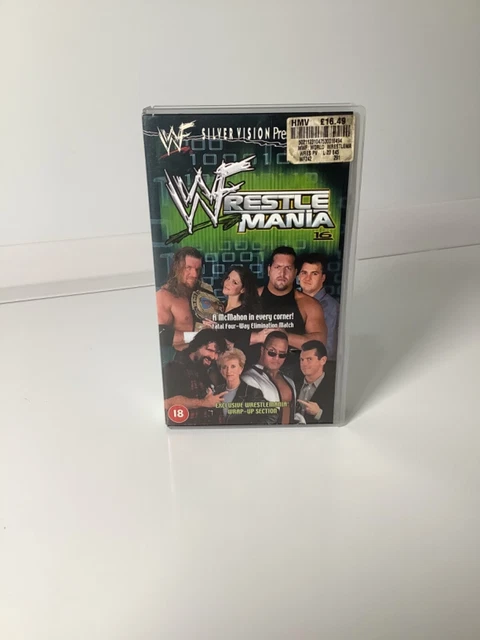 WWE VHS VIDEO Wwf Mania 16 £8.99 - PicClick UK