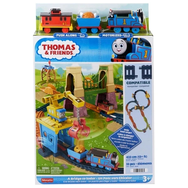THOMAS & FRIENDS A Bridge to Sodor Train Track Set Motorised New Xmas ...