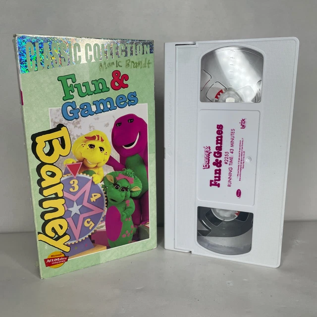 BARNEY - BARNEYS Fun and Games (VHS, 2000, Classic Collection) EUR 10 ...