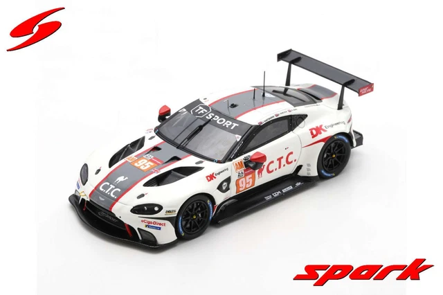 SPARK 1/43 ASTON Martin Vantage AMR #95 TF Sport 24H Le Mans 2021 S8273 ...