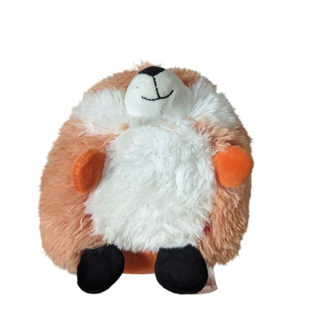 SPARK CREATE IMAGINE Pudgy Round Plush Fox Ball Stuffed Animal 2018 7 ...