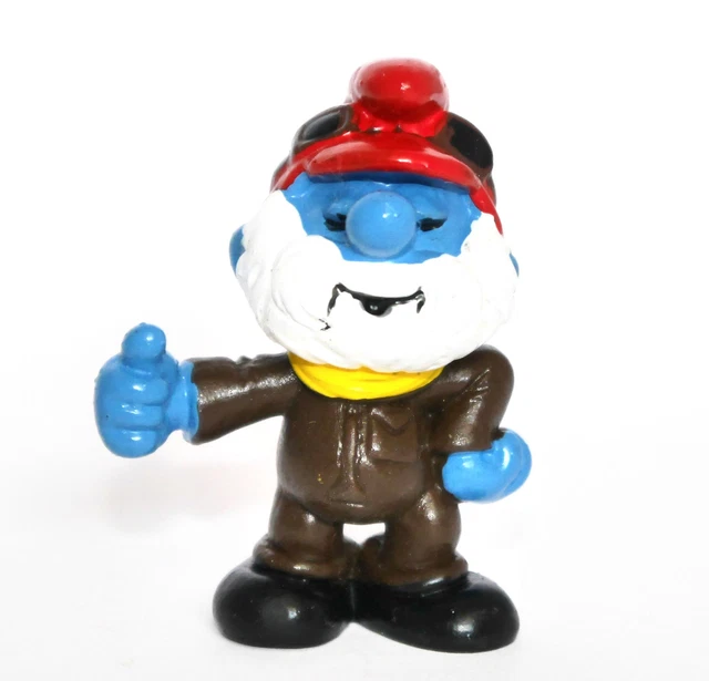 20223-'SPORT AVIATOR'-'PAPA PILOT Smurf'-Sleich Smurf-NEW-Smurf Perfect ...